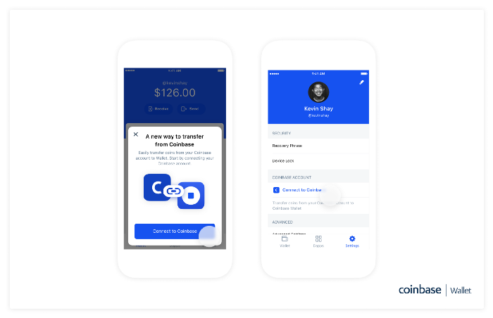 Easily transfer crypto from Coinbase.com to your Coinbase Wallet